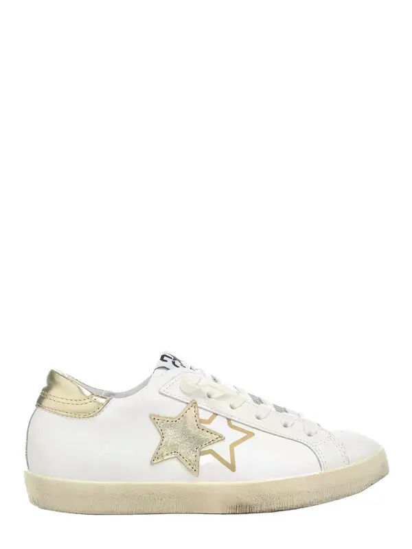 2 STAR Prime Star Sneakers - White