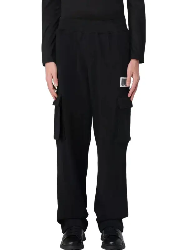 Moschino Cargo-pocket Trousers - Black