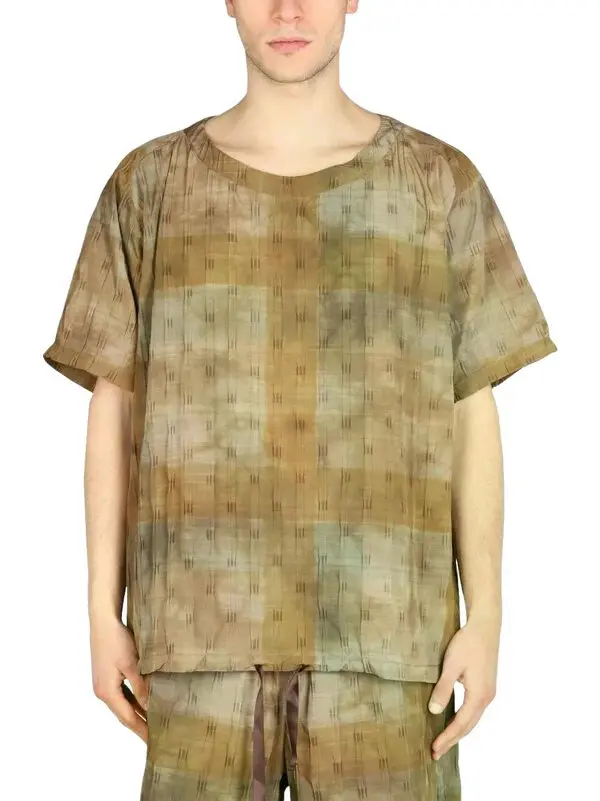 Needles Textured T-shirt - Brown