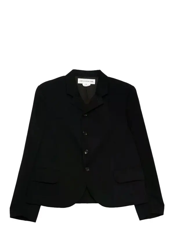 Comme Des Garçons Wool Blazer - Black