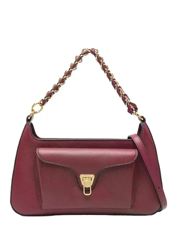 COCCINELLE Chain-strap Flap Satchel - Red