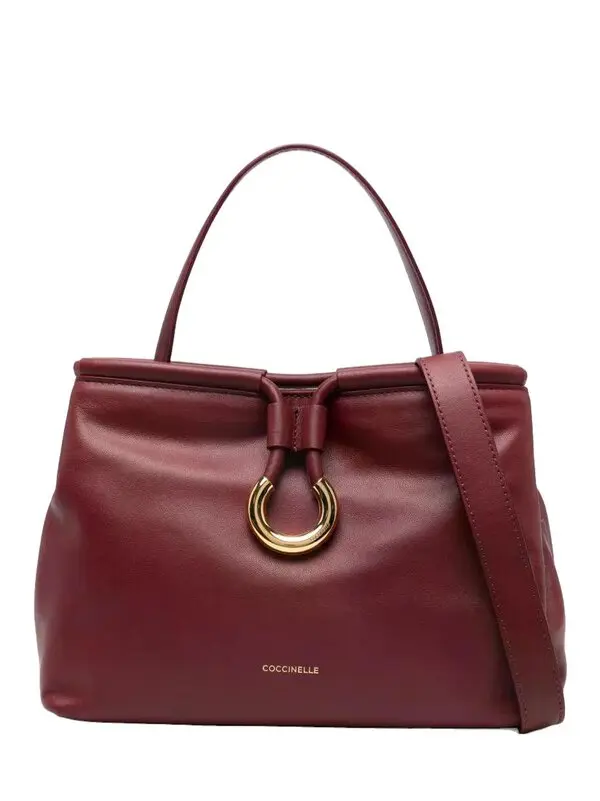 COCCINELLE Ring-detail Tote - Red