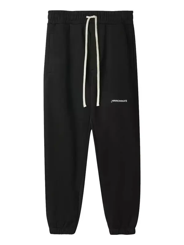 HINNOMINATE Drawstring Track Pants - Black