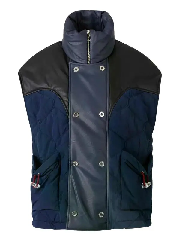 MARBELL Kate Padded Gilet - Blue