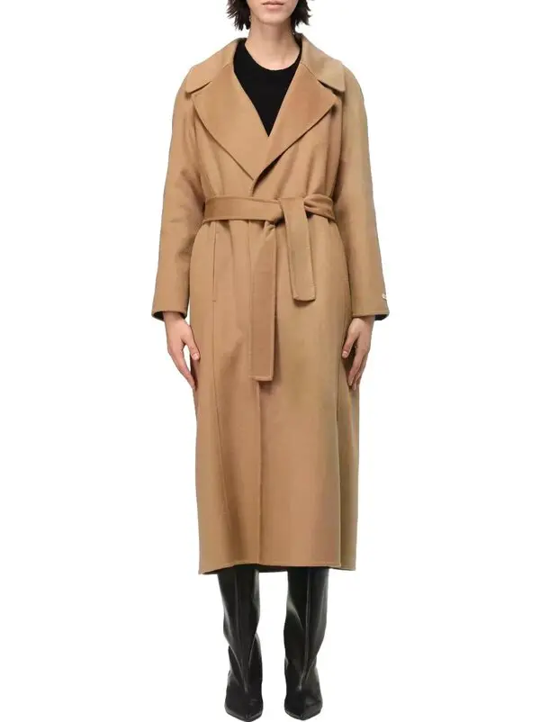 PALTO' Belted Coat - Neutrals