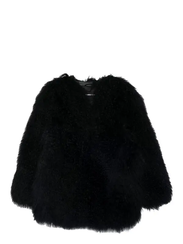 NUMEROOTTO Robyn Faux Fur Coat - Blue