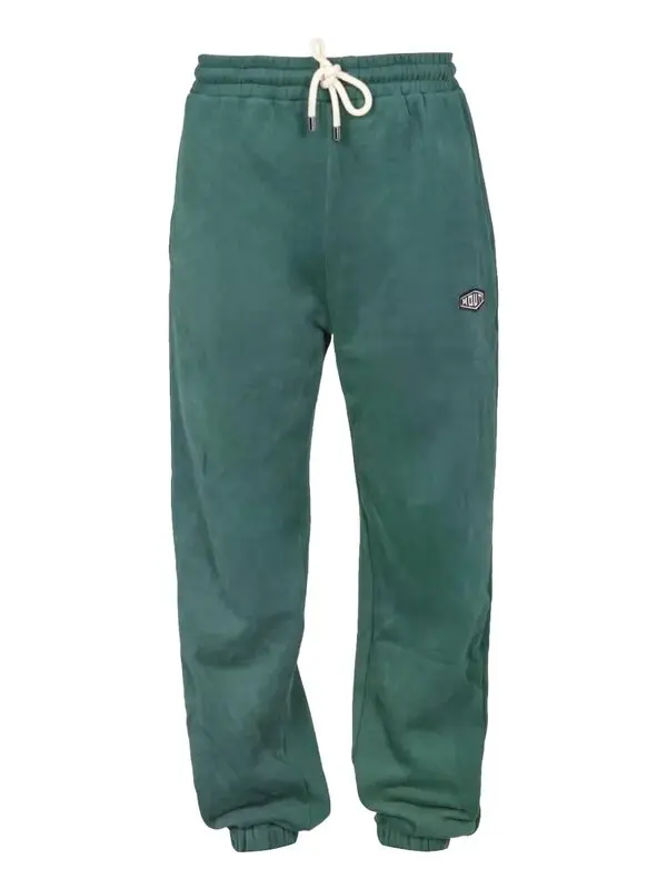 MOUTY Logo-patch Track Pants - Green