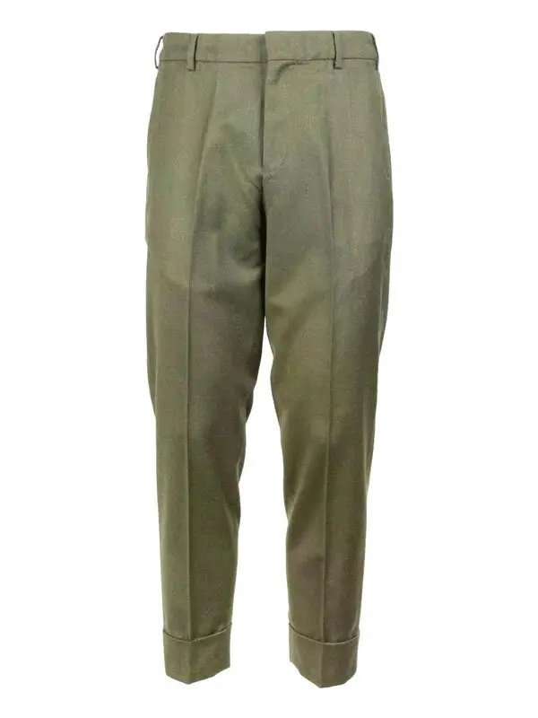 CRUNA Bergen Cuffed Trousers - Green