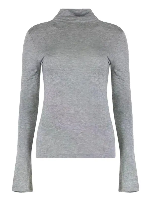 Calvin Klein Turtleneck Top - Grey