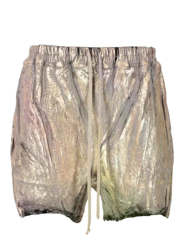 Rick Owens Drawstring Short - Gold