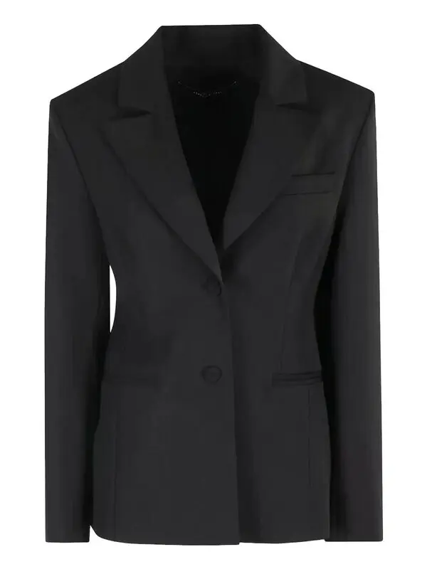Federica Tosi Single-breasted Paralume Jacket - Black