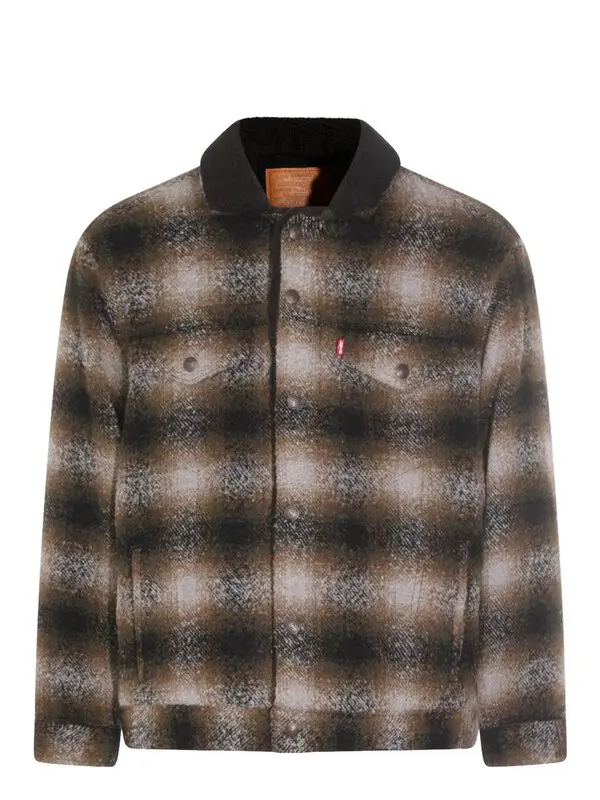 LEVI'S Plaid Cotton Jacket - James Plaid Paloma