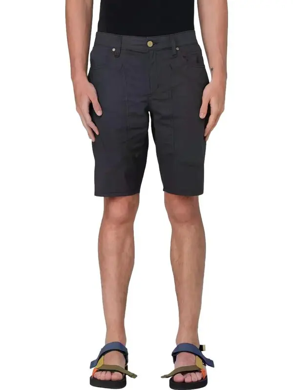JECKERSON Logo-patch Jayden Shorts - Grey