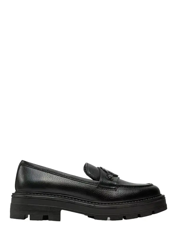Liu Jo Logo-plaque Loafers - Black