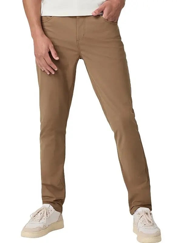Vuori Meta Athletic Slim Fit Pants - Pecan