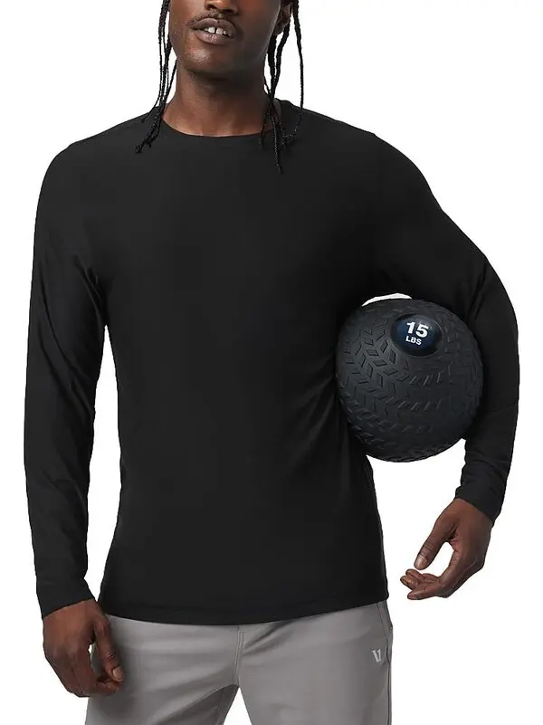 Vuori Strato Long Sleeve Tech Tee - Black