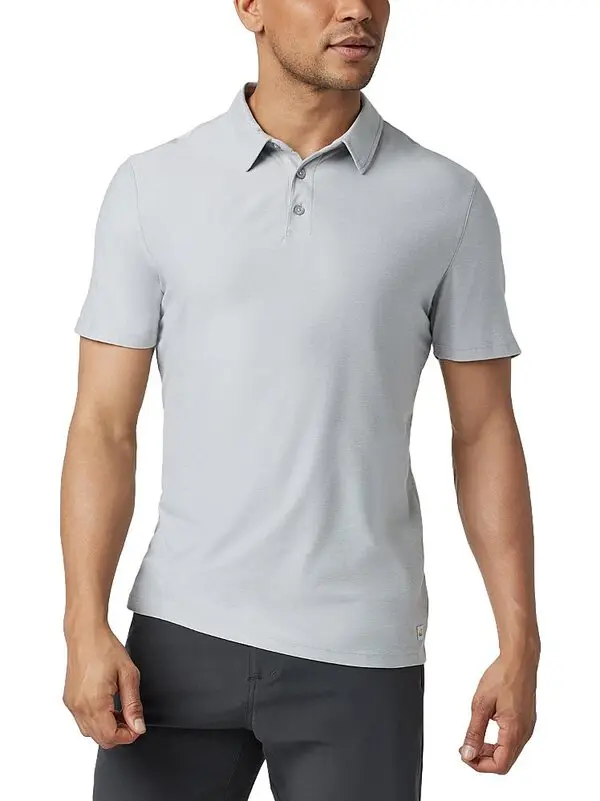 Vuori Strato Tech Polo Shirt - Platinum