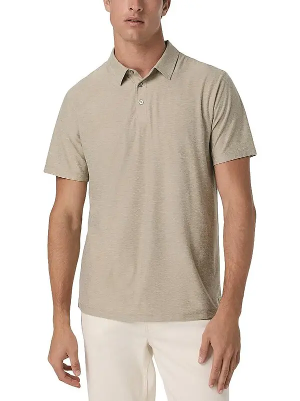 Vuori Strato Tech Polo Shirt - Truffle Heather