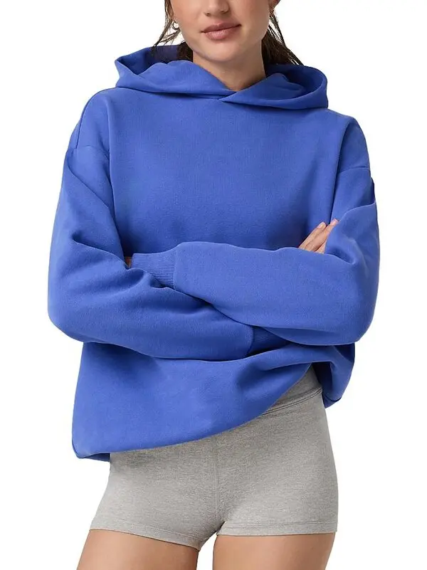 Vuori Restore Pullover Hoodie - Bright Iris