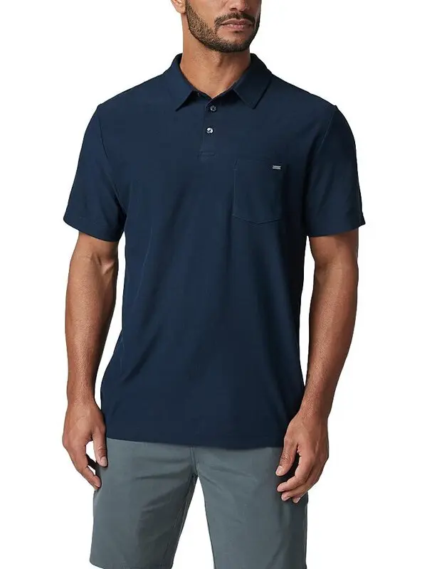 Vuori Ace Polo Shirt - Ink