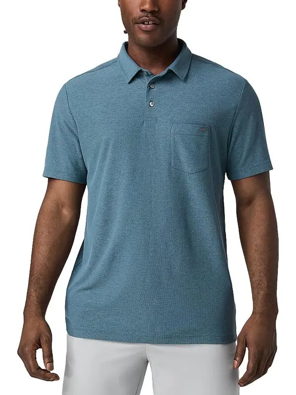 Vuori Ace Polo Shirt - Pond