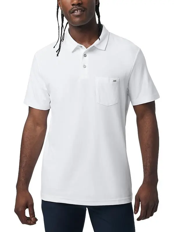 Vuori Ace Polo Shirt - White