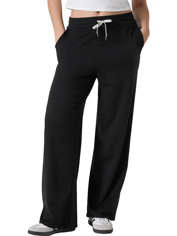 Vuori Wide Leg Pants - Black