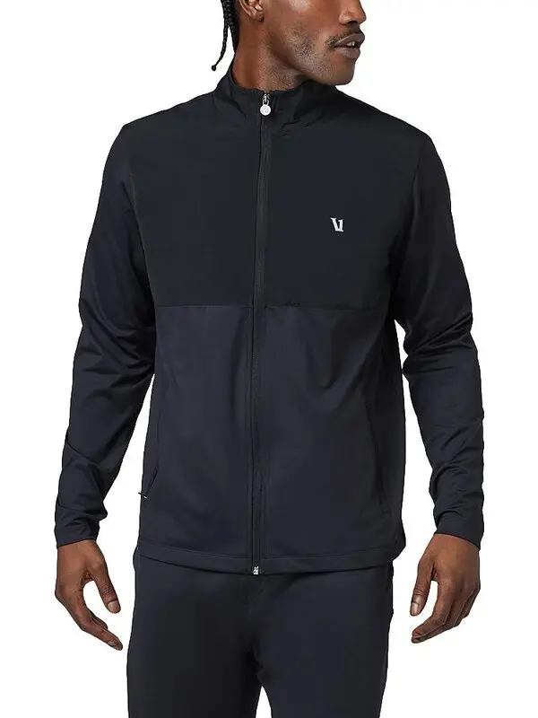 Vuori Sunday Element Track Jacket - Black