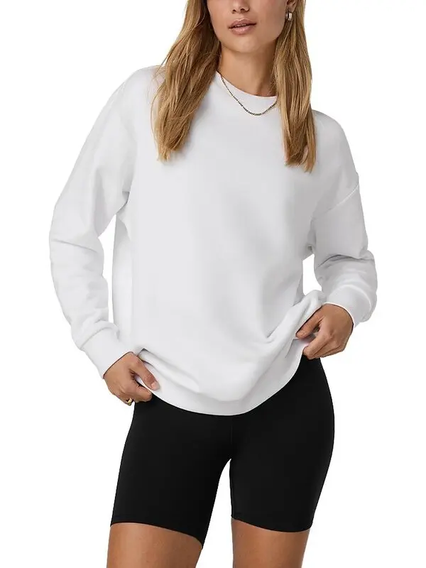 Vuori Restore Oversized Sweatshirt - White