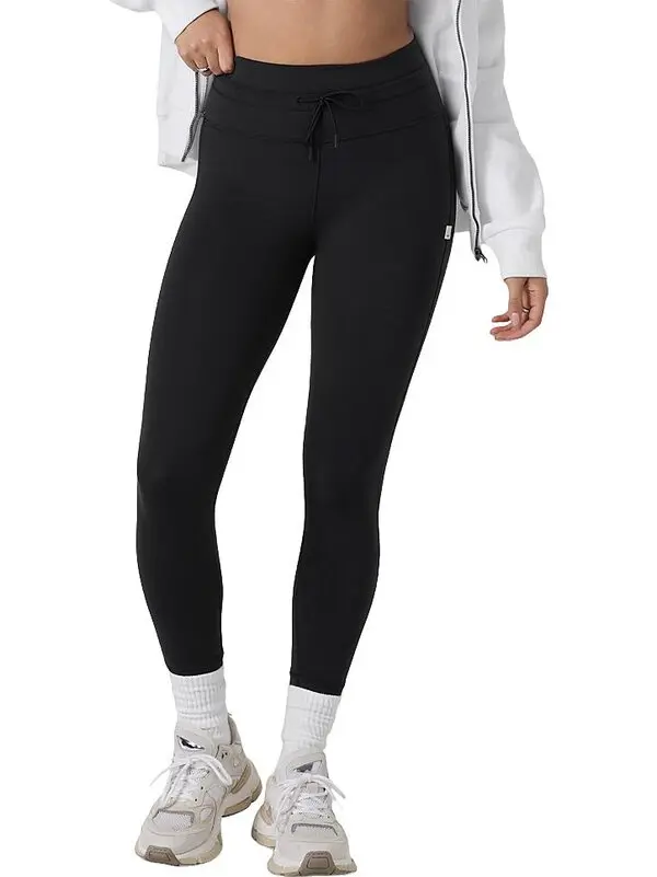 Vuori Daily Form Drawstring Leggings - Black