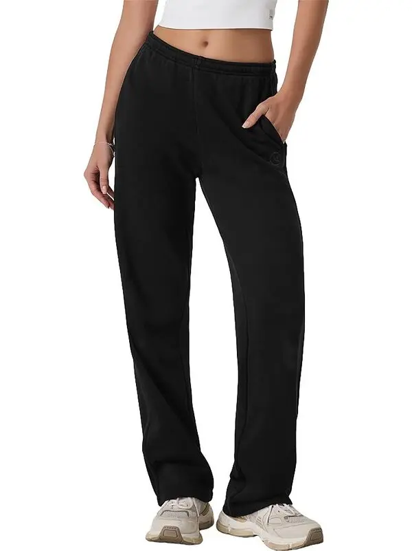 Vuori Straight Leg Sweatpants - Black