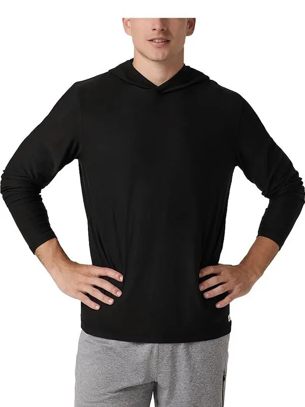 Vuori Strato Tech Long-sleeve Hoodie - Black