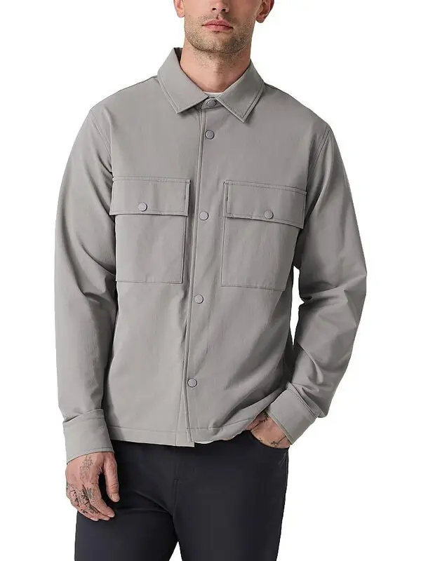 Vuori Lawson Tech Shirt Jacket - Shiitake