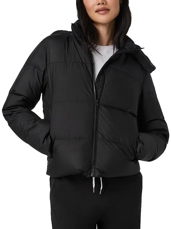 Vuori Alta Puffer Coat - Black