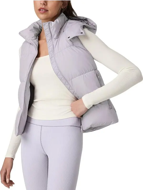 Vuori Alta Puffer Vest - Lavender Ice
