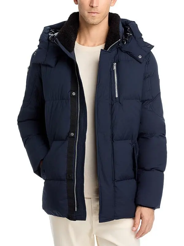 Moose Knuckles Everest 3q Puffer Jacket - Navy