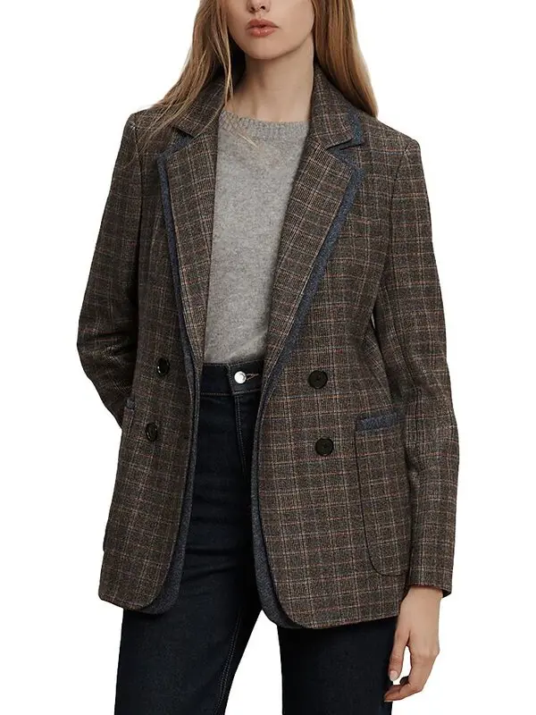 Veronica Beard Hedi Dickey Jacket - Charcoal