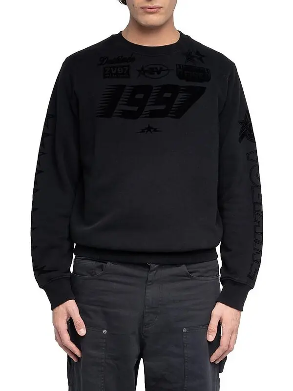 Zadig&Voltaire Aime Motocross Sweatshirt - Noir