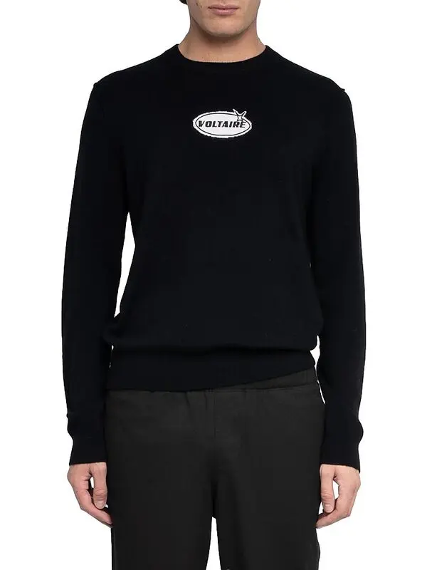 Zadig&Voltaire Kennedy Moto Sweater - Black