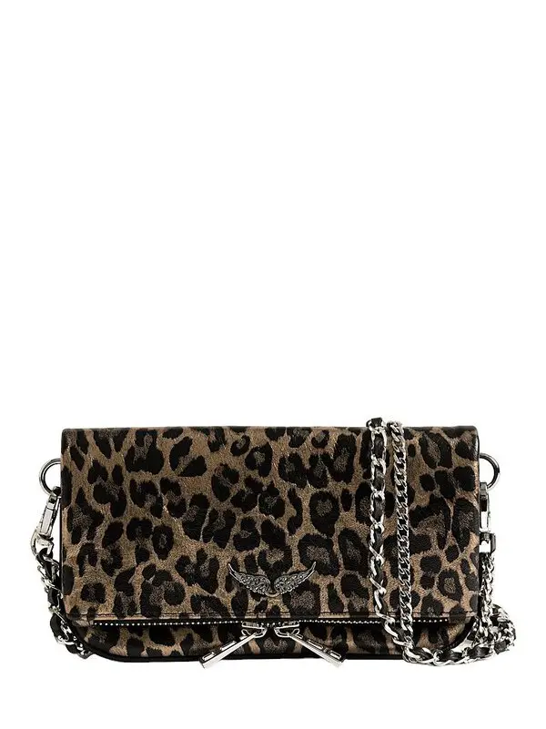 Zadig&Voltaire Rock Nano Clutch - Silver