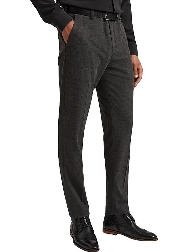 Ted Baker London Merick Slim Fit Tech Pants - Dark Grey