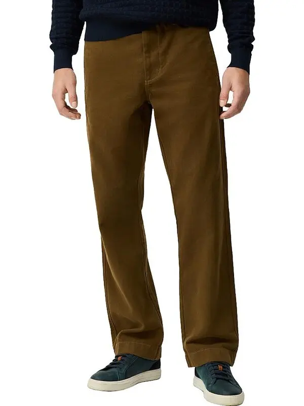 Rodd & Gunn Clyde Relaxed Fit Trousers - Khaki