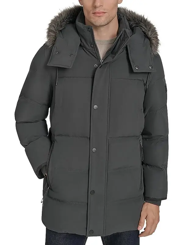 Andrew Marc Pendry Parka - Charcoal