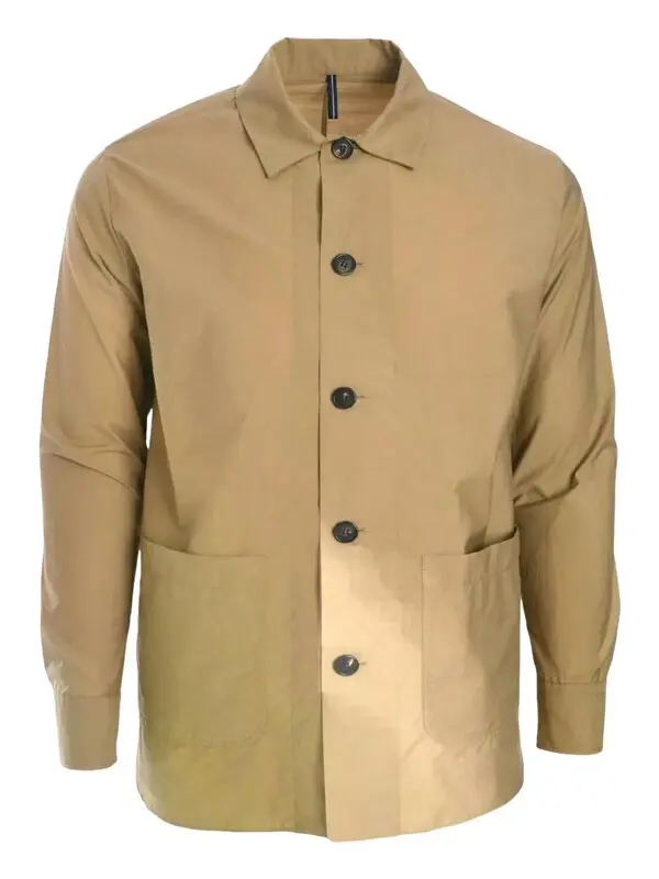 SLOWEAR Buttoned Pocket Shirt - Neutrals