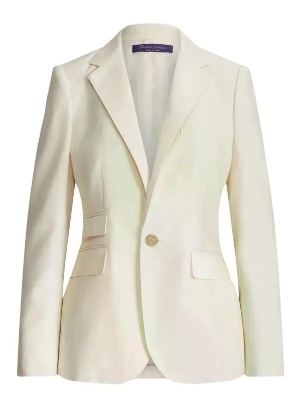 Ralph Lauren Button-detailed Tailored Blazer - Neutrals
