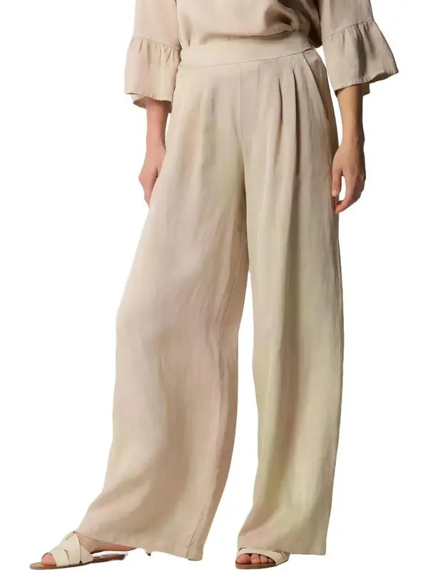 KOCCA Jeff Pleated Trousers - Neutrals
