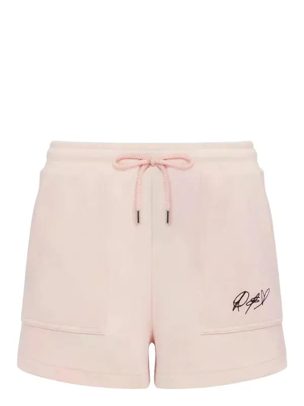Moschino Logo-detailing Shorts - Pink