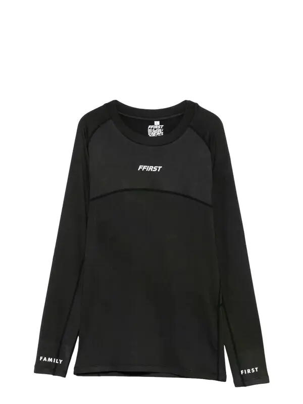 FAMILY FIRST Long-sleeve Performance Top - Black