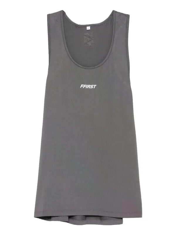 FAMILY FIRST Logo Performance Tank Top - Grey