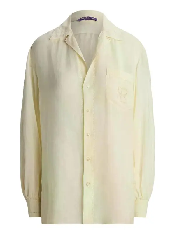 Ralph Lauren Embroidered-logo Shirt - Neutrals